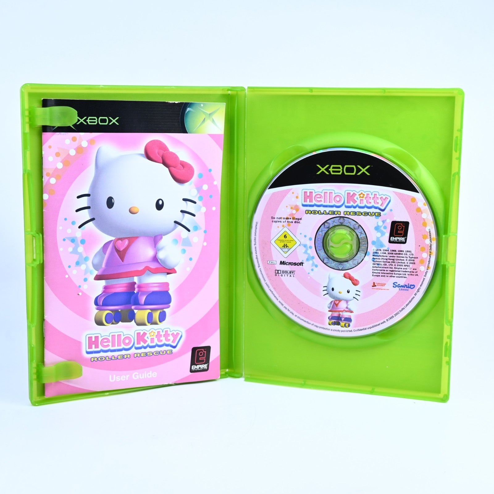 Hello Kitty Roller Rescue - Original Xbox Game + Manual - PAL - MINT D ...