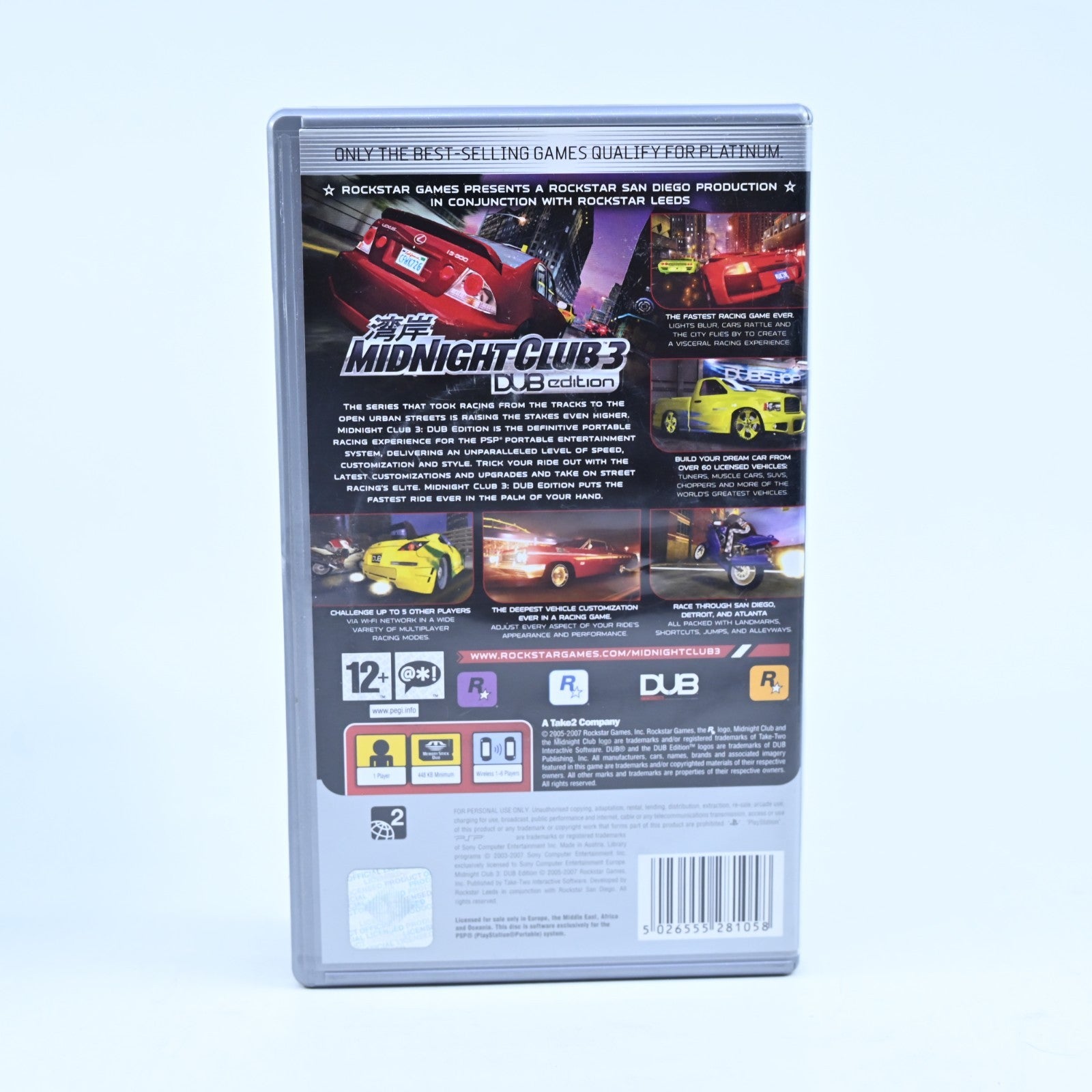 Midnight Club 3 Dub Edition - Sony PSP Game - FREE POST! – Collectors Quest