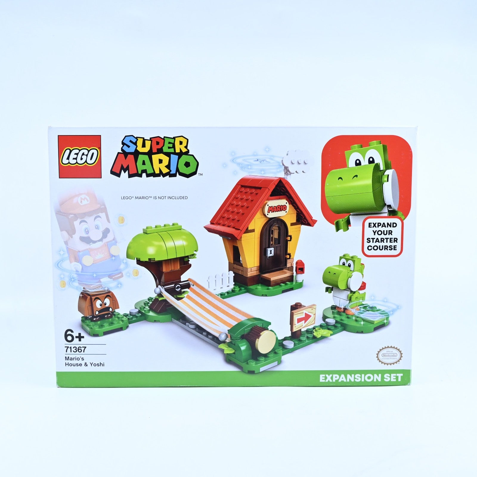 SEALED! LEGO 71367 Mario's House & Yoshi - Super Mario Expansion Set ...