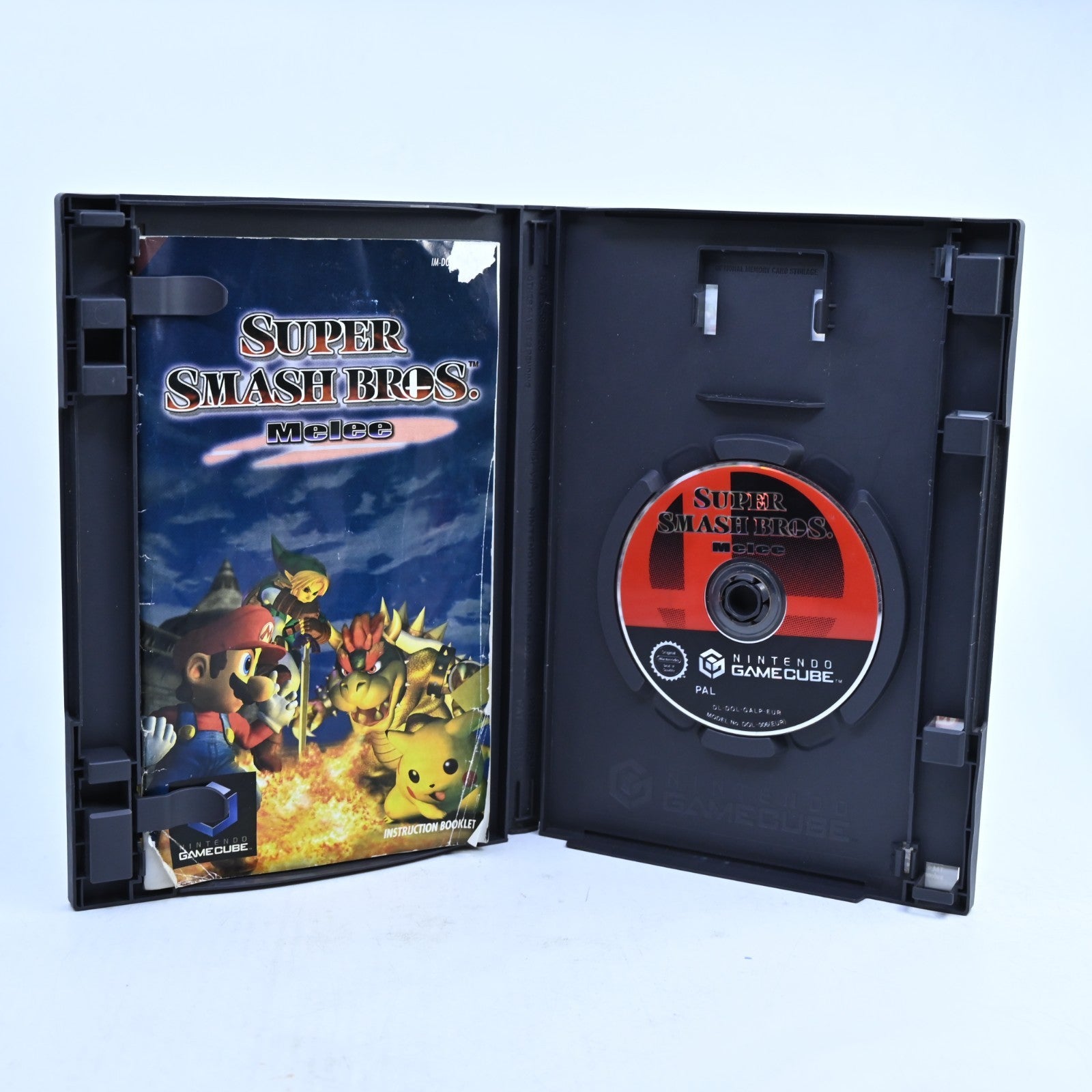 Super Smash Bros Melee - Nintendo Gamecube Game + Manual - PAL - FREE ...