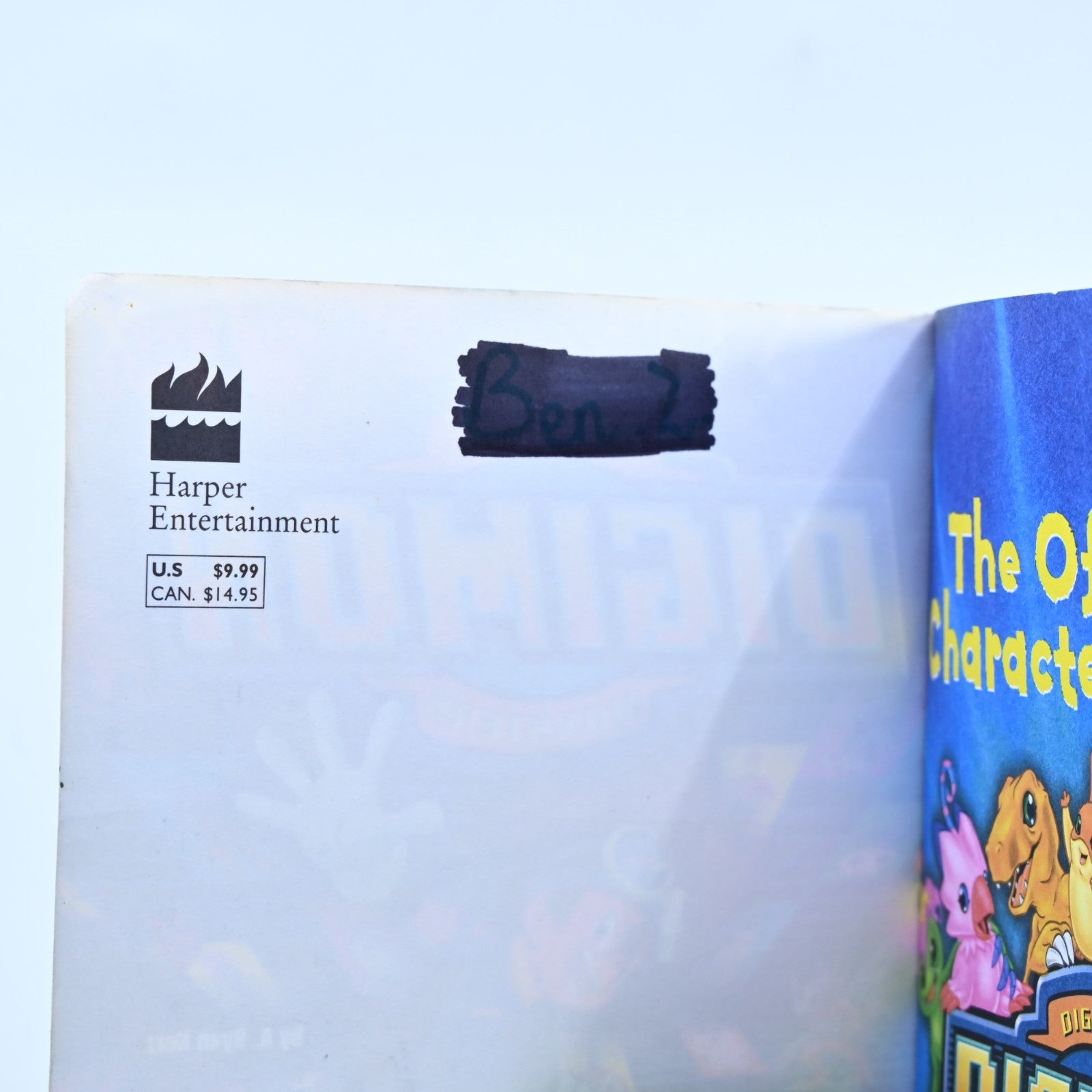 Digimon Digital Monsters - The Official Character Guide Book HarperEnt ...