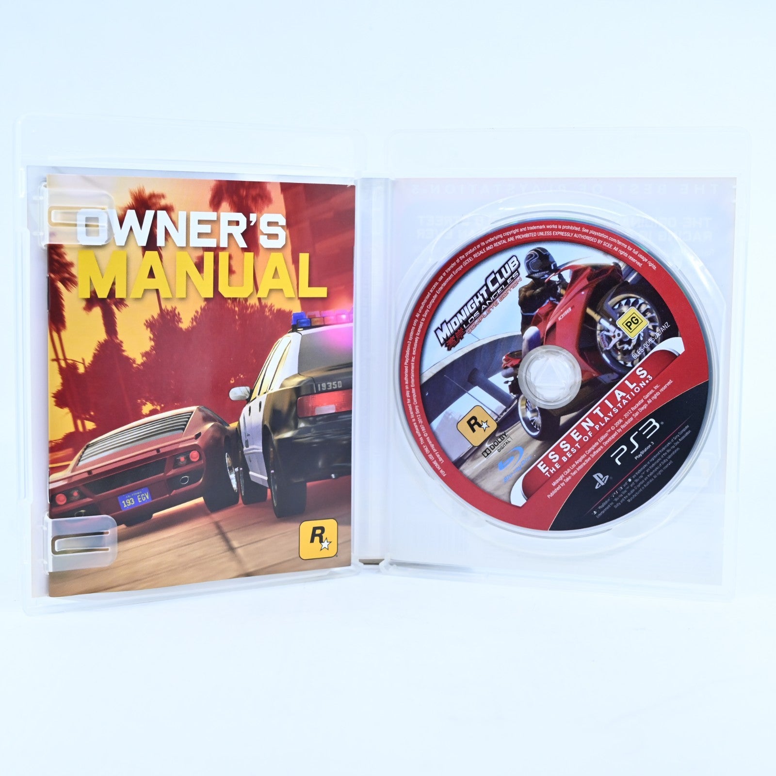 Midnight Club: Los Angeles - Complete Edition - PS3 Game + Manual - MI ...