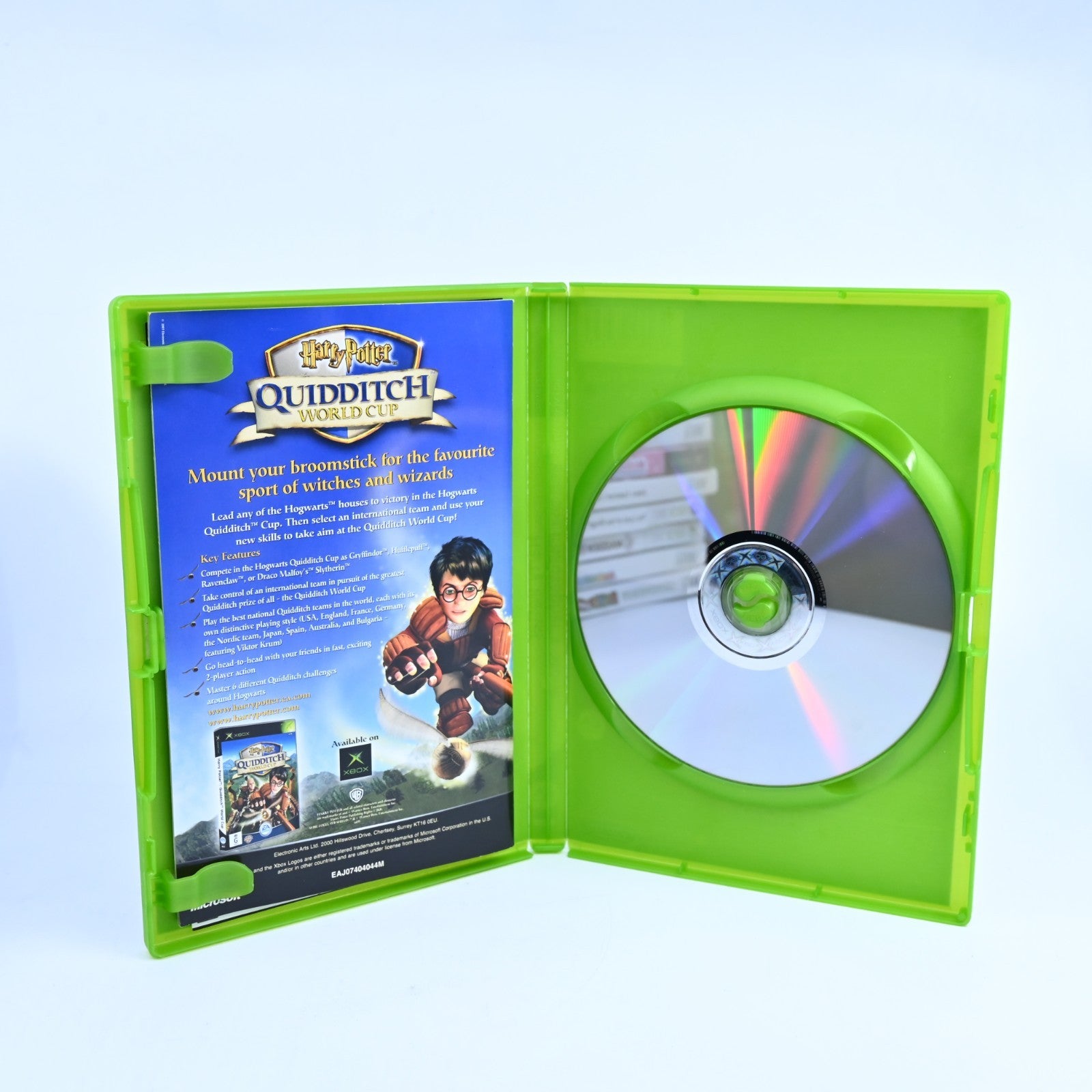 Harry Potter and the Philosopher's Stone - Original Xbox Game + Manual ...