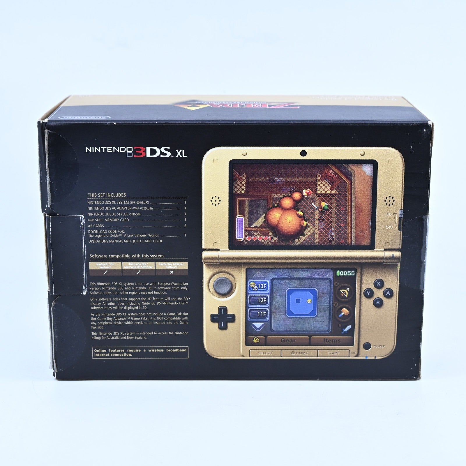 The Legend of Zelda: A Link Between Worlds Limited Edition - Boxed 3DS ...