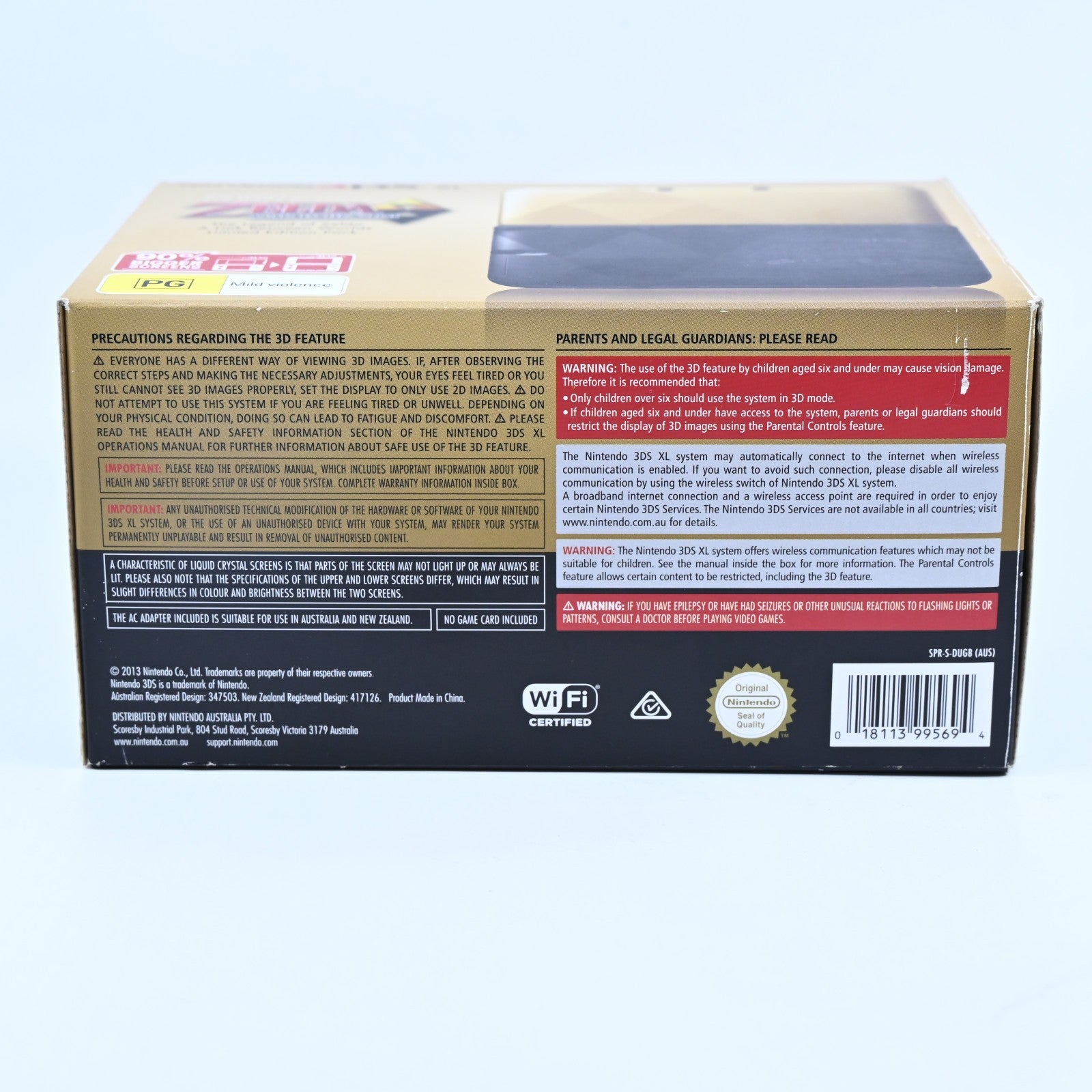 The Legend of Zelda: A Link Between Worlds Limited Edition - Boxed 3DS ...