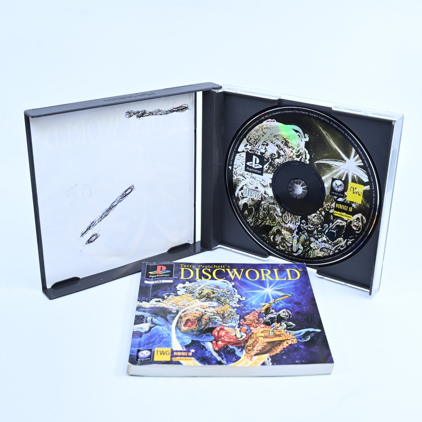 Terry Pratchett's Discworld - Sony Playstation 1 / PS1 Game + Manual ...